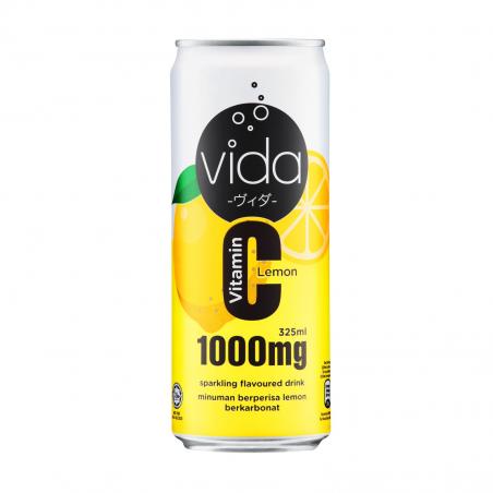 Vida C Lemon Sparkling Drink 325ml
