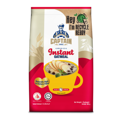 Captain Oats Instant Oatmeal 500g