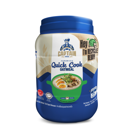 Captain Oats Quick Cook Oatmeal 1KG